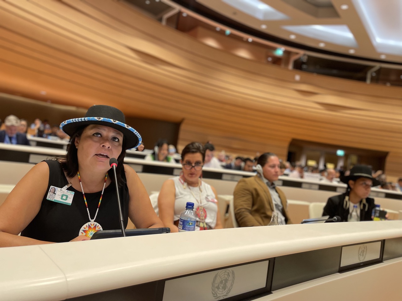 Coverage of Treasurer White Pipe’s Efforts that the United Nations ...